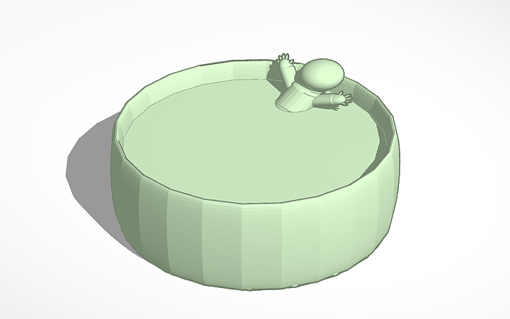 3D design Swimming pool - Tinkercad
