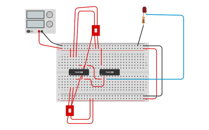 Circuit Design Xor Gate Using Or Nand Gate Tinkercad