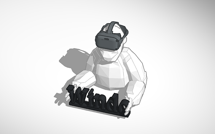 3D design Gorilla Tag Monkey VR 1001 - Tinkercad