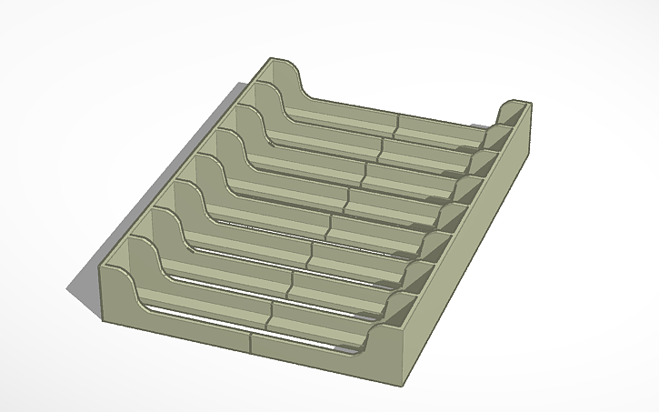 3D design 3,5" HDD Stand - Tinkercad