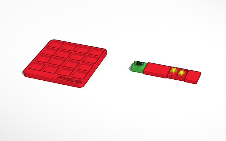 3D design Copy of 7. Duplicating Objects | Tinkercad