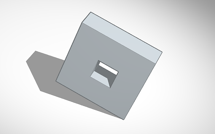 3D design Roblox logo - Tinkercad