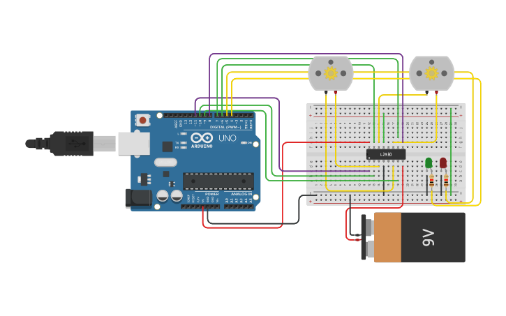 Circuit Design Praktikum 5 Bagian 4 Tinkercad