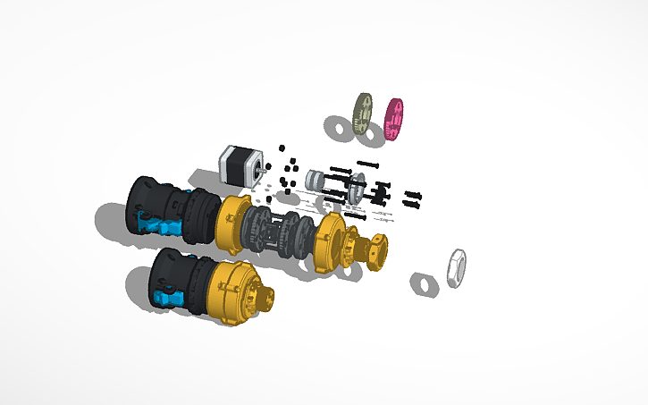 3D design Public RE-RASSOR Drive Hub V1 | Tinkercad