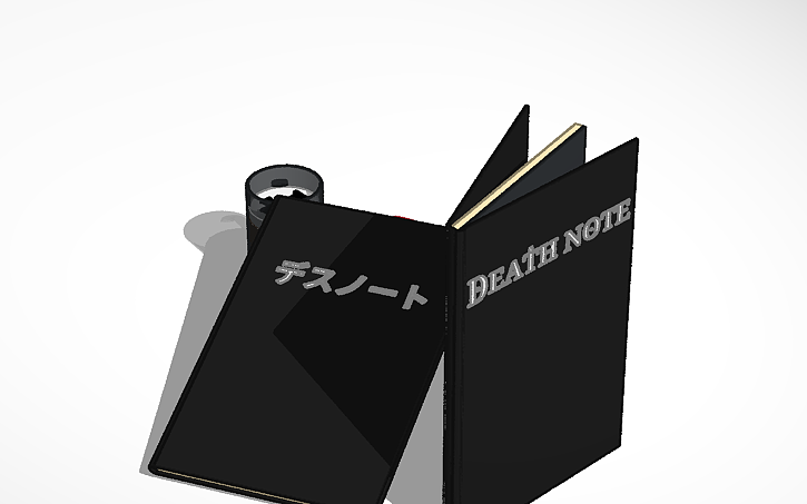 3D design death note | Tinkercad