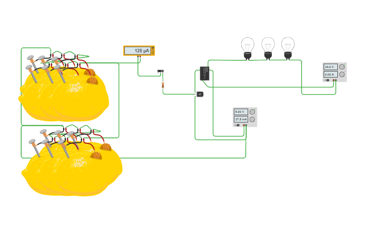 Circuit design Lemon Control-2 - Tinkercad