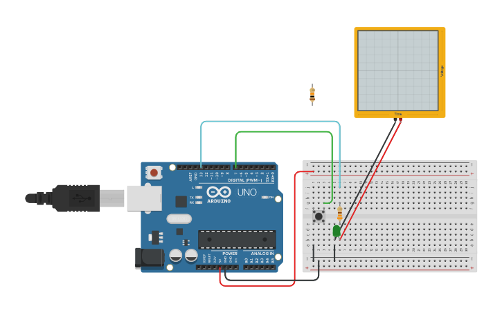 Circuit design E2_P1_SI - Tinkercad