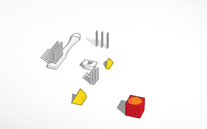 3D design tooth bush | Tinkercad