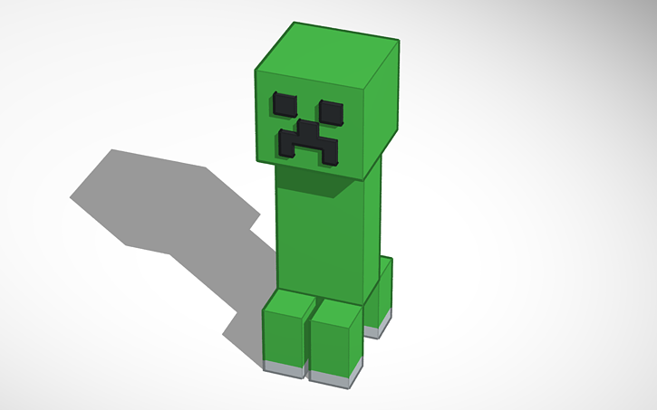 3D design Minecraft Creeper | Tinkercad