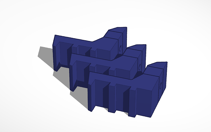 3D design PS4 Pro Wall Mount - Tinkercad