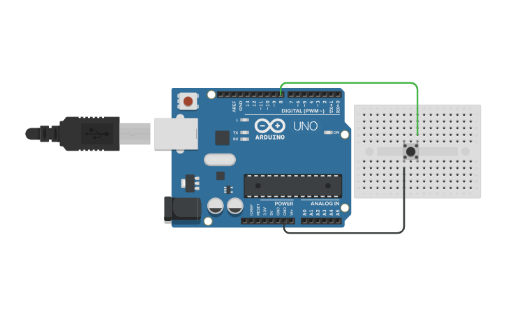 Circuit design Arduino Product Time Counter - Tinkercad