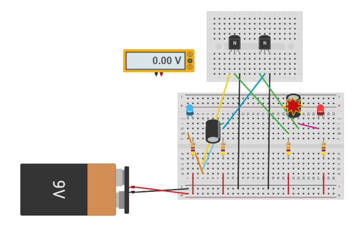 Circuit Design Transistor Led Switching Tinkercad
