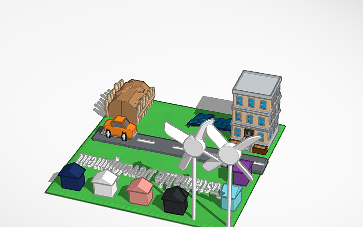 3d Design Sustainable Development Tinkercad 