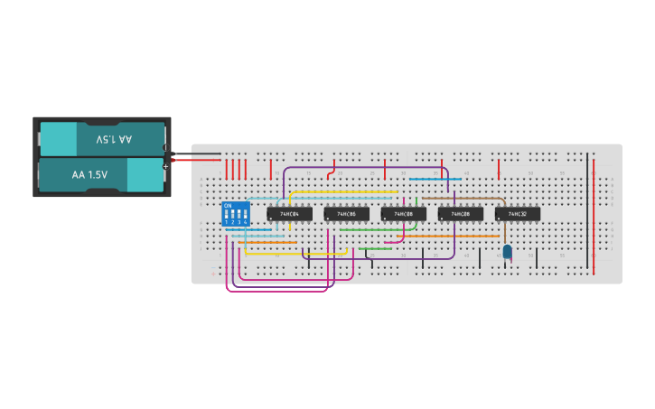 Circuit design LABORATORIO INFORMATICA - Tinkercad