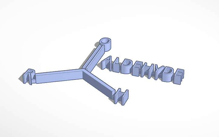 3D design Aldehyde | Tinkercad