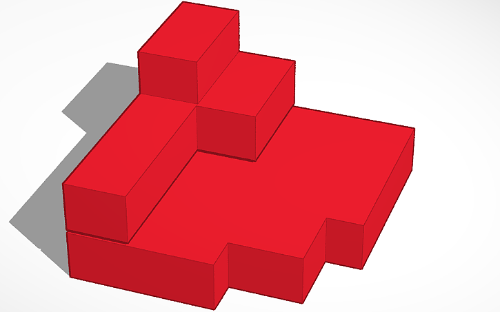 3D design Isometric Model #4 | Tinkercad