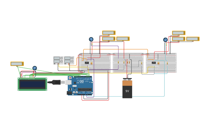Circuit design Circuito OpAmp - Tinkercad