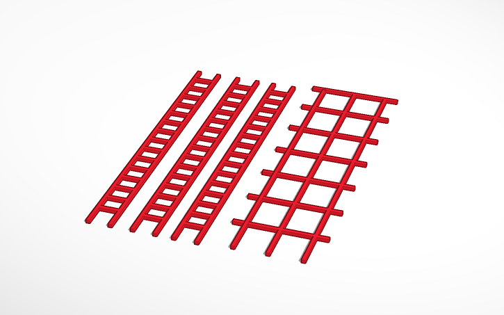 3D design Ladders and Cages | Tinkercad