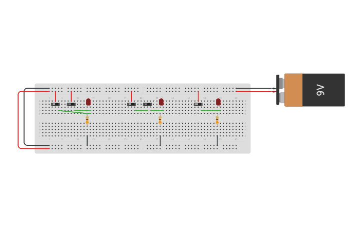Circuit design Slideswitch LED - Tinkercad