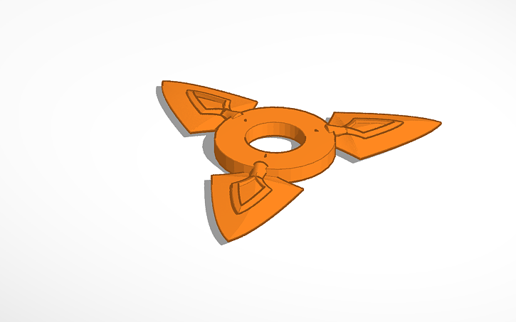 3D design Asher_Genji ninja star spinner | Tinkercad