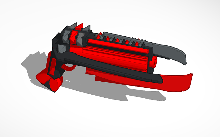 3D design silver hammer revised revolver steampunk remake creation # 12 ...