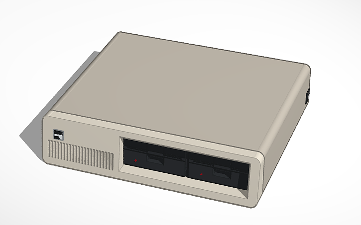 3D design IBM PC 5150 | Tinkercad