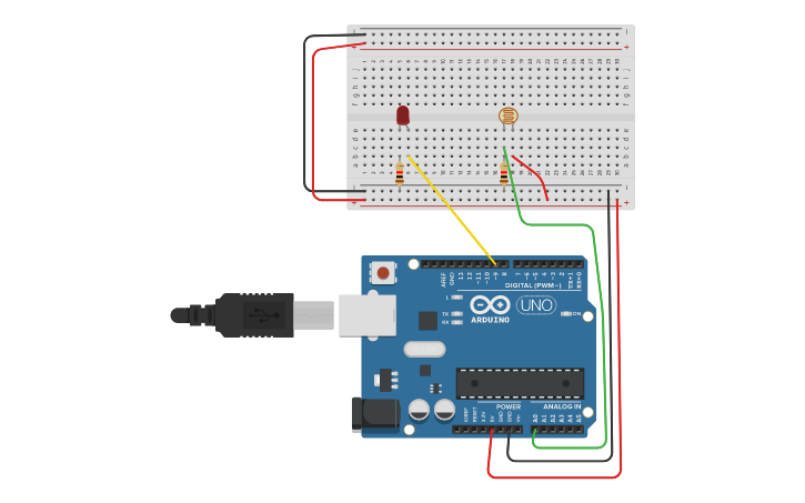 Circuit design Arduino 4 | Tinkercad