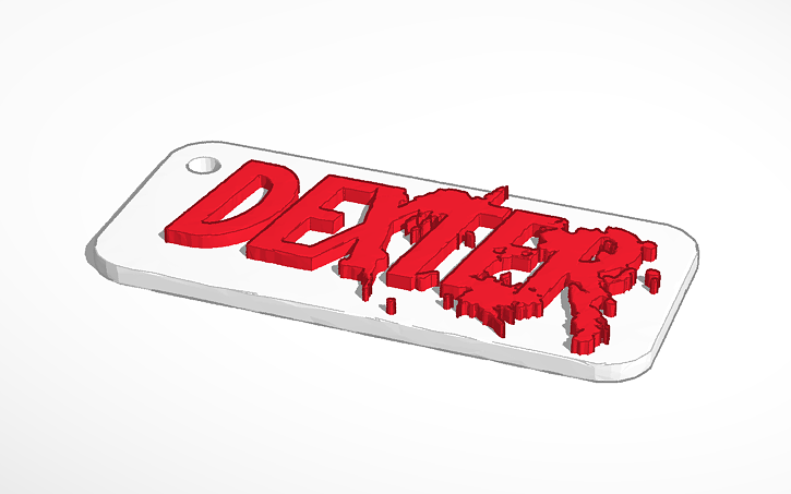 3D design Dexter - Tinkercad