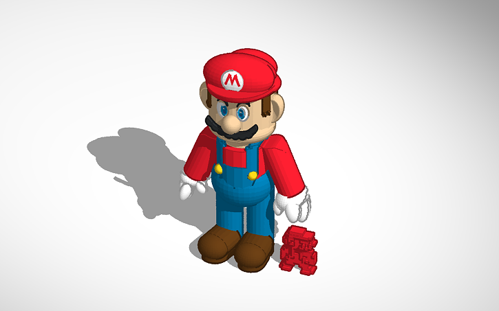 3D design Mario - Tinkercad