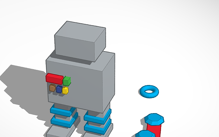 3d Design Robots Tinkercad