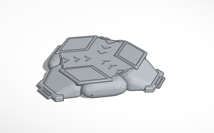 3D design Apex Legends Octane Jump pad - Tinkercad
