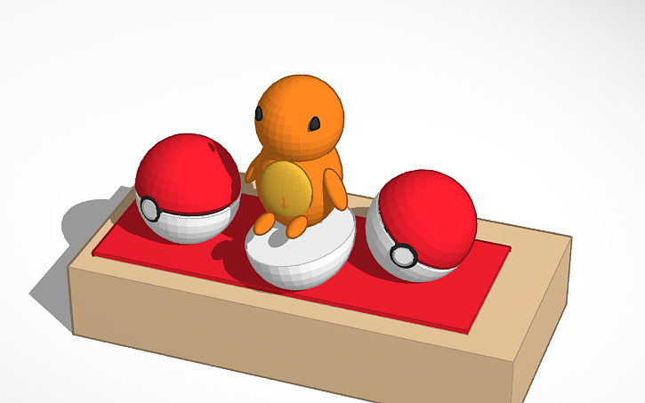 3D design Pokemon - Tinkercad