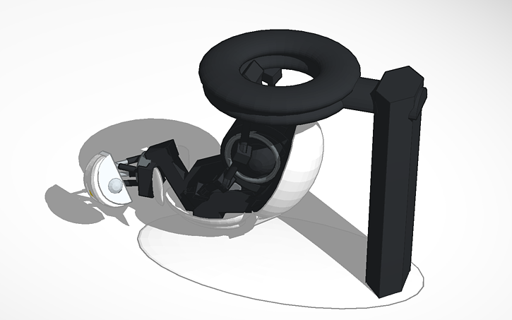 3D design GLaDOS - Tinkercad