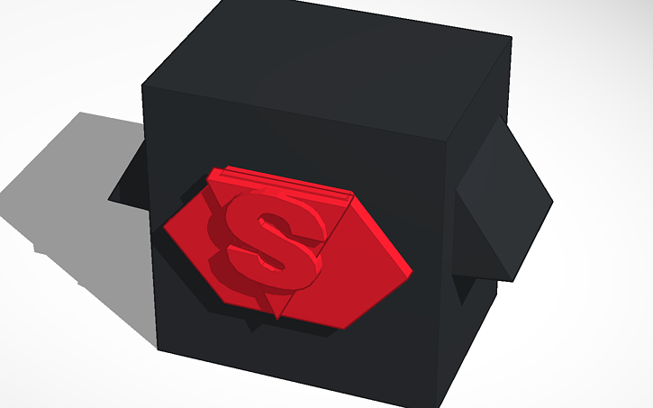 3D design superman logo-3D design | Tinkercad