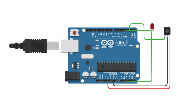 Circuit Design Ir Sensor Tinkercad