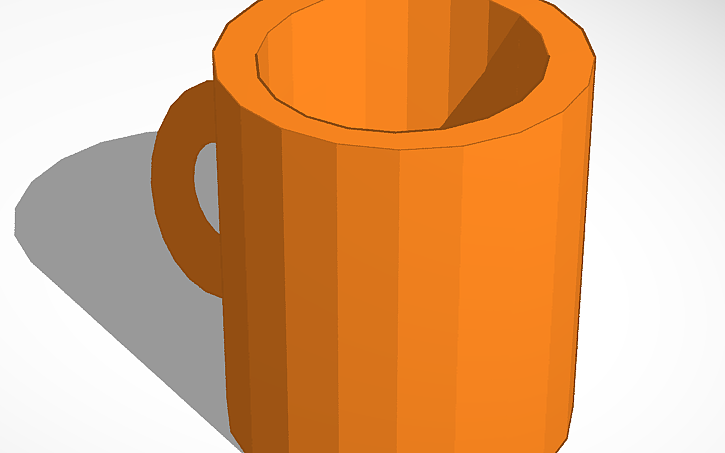 3D design cup of cup - Tinkercad
