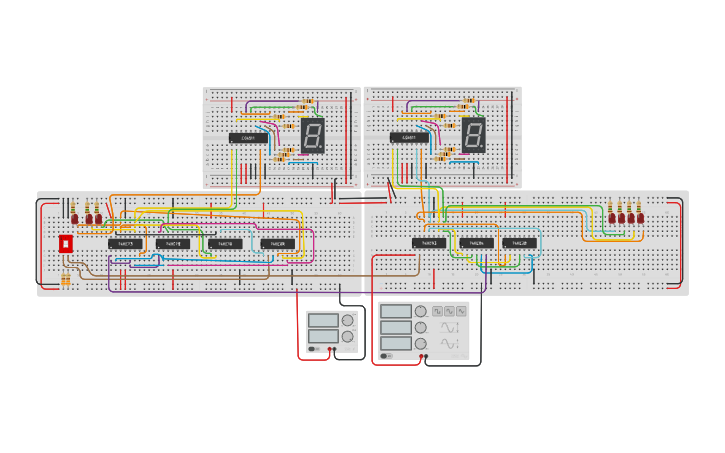 Circuit design 3.3.4 Sixty Second Timer by Faizan Qureshi | Tinkercad
