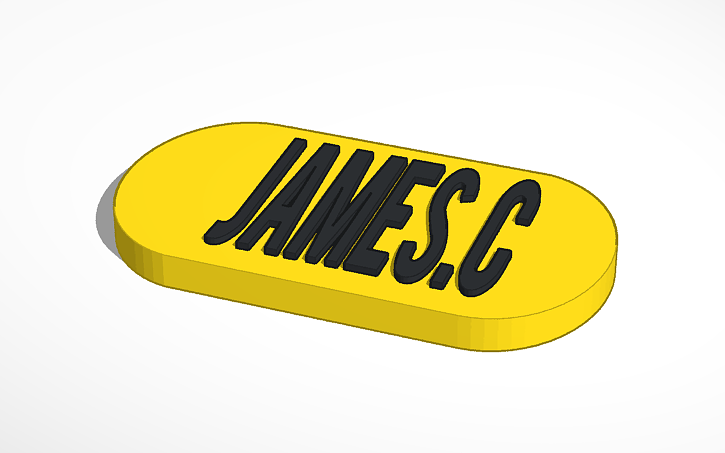 3D design james conner | Tinkercad