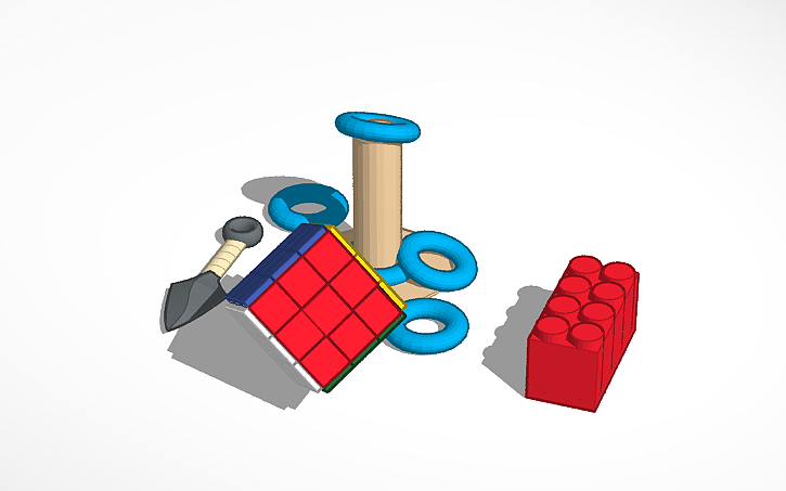 3D design toys - Tinkercad