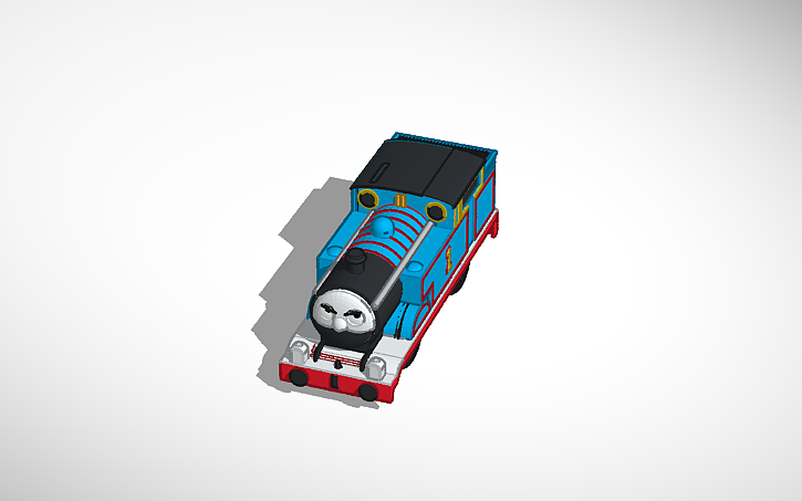 3D design Copy of Plarail Thomax the warrior engine Engine - Tinkercad