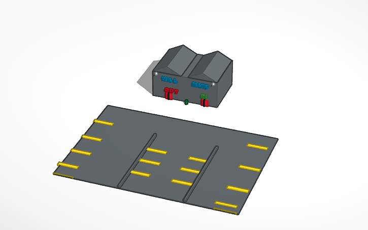 3D design Wal-Mart - Tinkercad