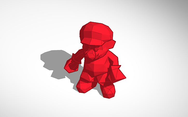 3D design Mario 64 DS Model - Tinkercad