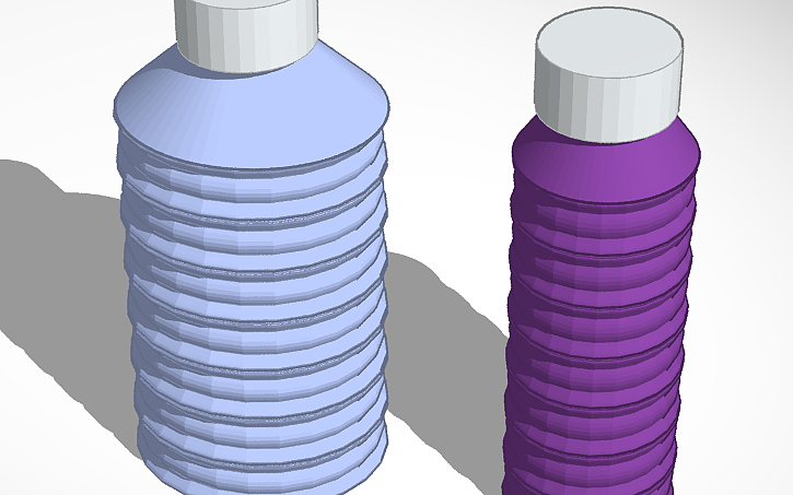 3D design Collab Water Bottle - Tinkercad
