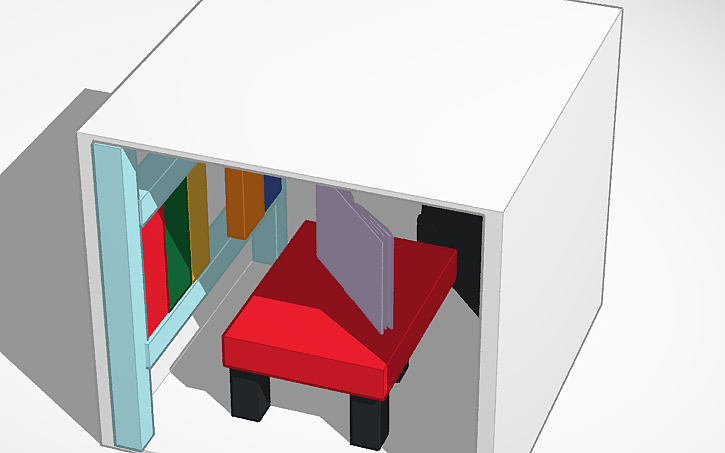 3D design Copy of Book Nook Challenge - Tinkercad