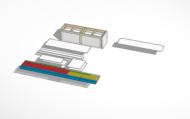 3D design Terrarium Stand Final - Tinkercad