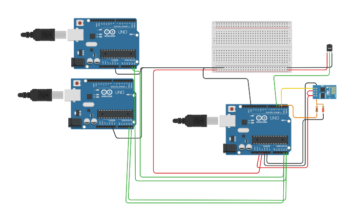 Circuit design Baby Safe - Tinkercad