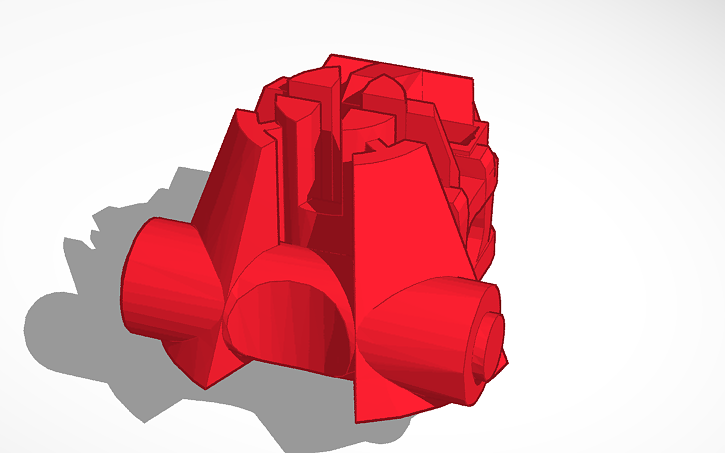 3D design Bionicle head modifieid - Tinkercad