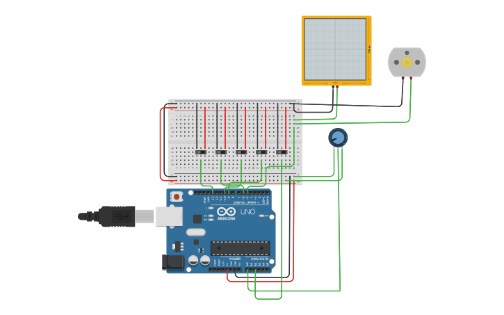 Circuit design Power_Window | Tinkercad