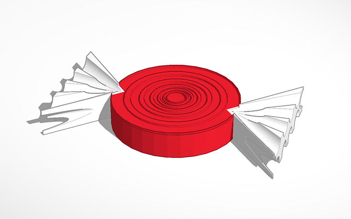 3D design Candy - Tinkercad
