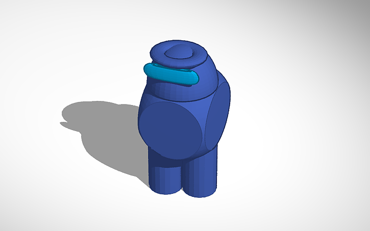 3D design Among us character | Tinkercad